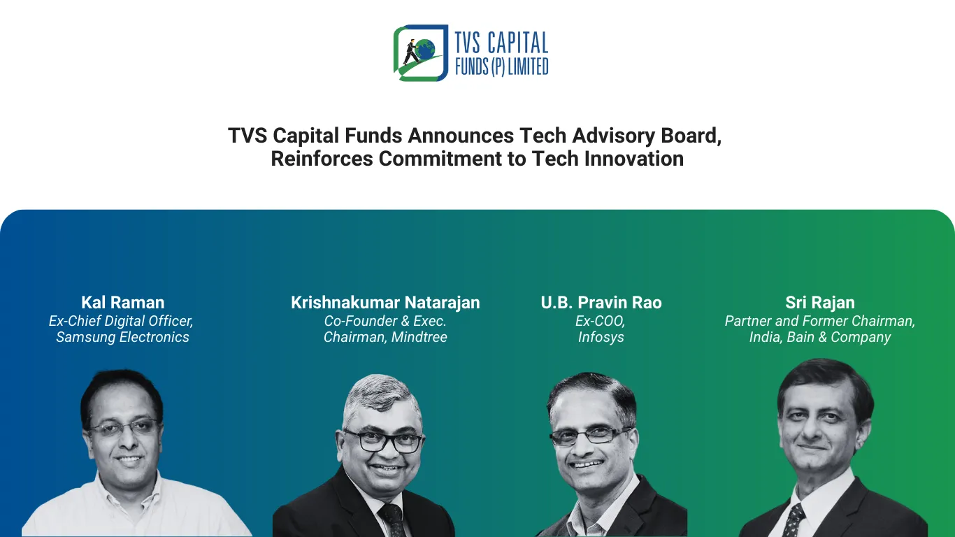 TVS Capital Funds Forms Tech Advisory Board, Makes Four Key Appointments - BW Disrupt